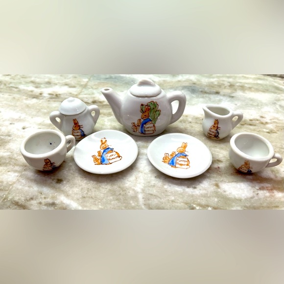 Toys | Vintage Beatrix Potter Peter Rabbit Tea Set | Poshmark